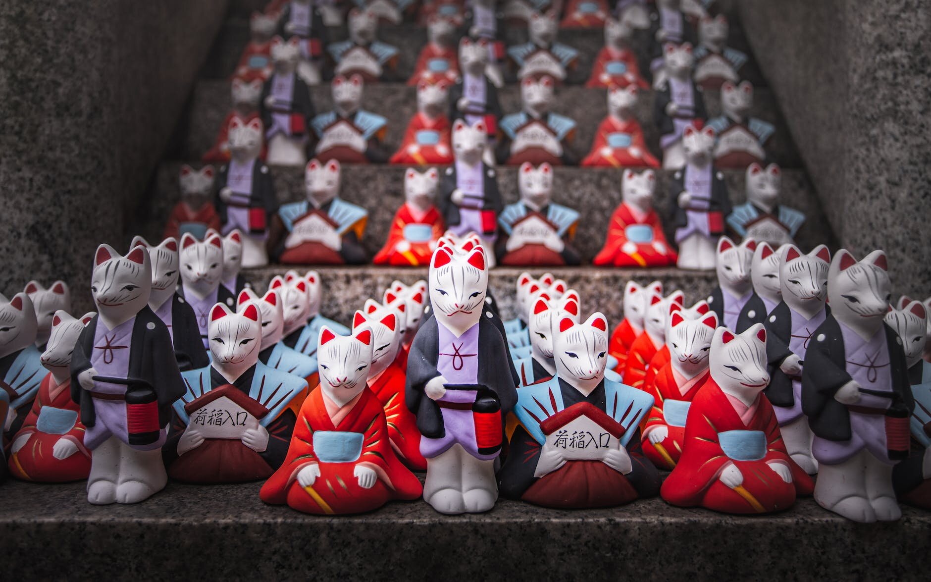 Foxfire Kitsune Oracle - Japanese Fox Symbolism - Catch a Sleep